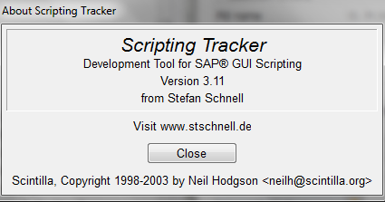 SAP GUI Scripting with Python: Using the Scripting Tracker
