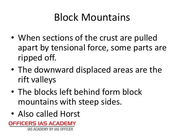 IAS Preparation- simplified like never before!: MOUNTAIN