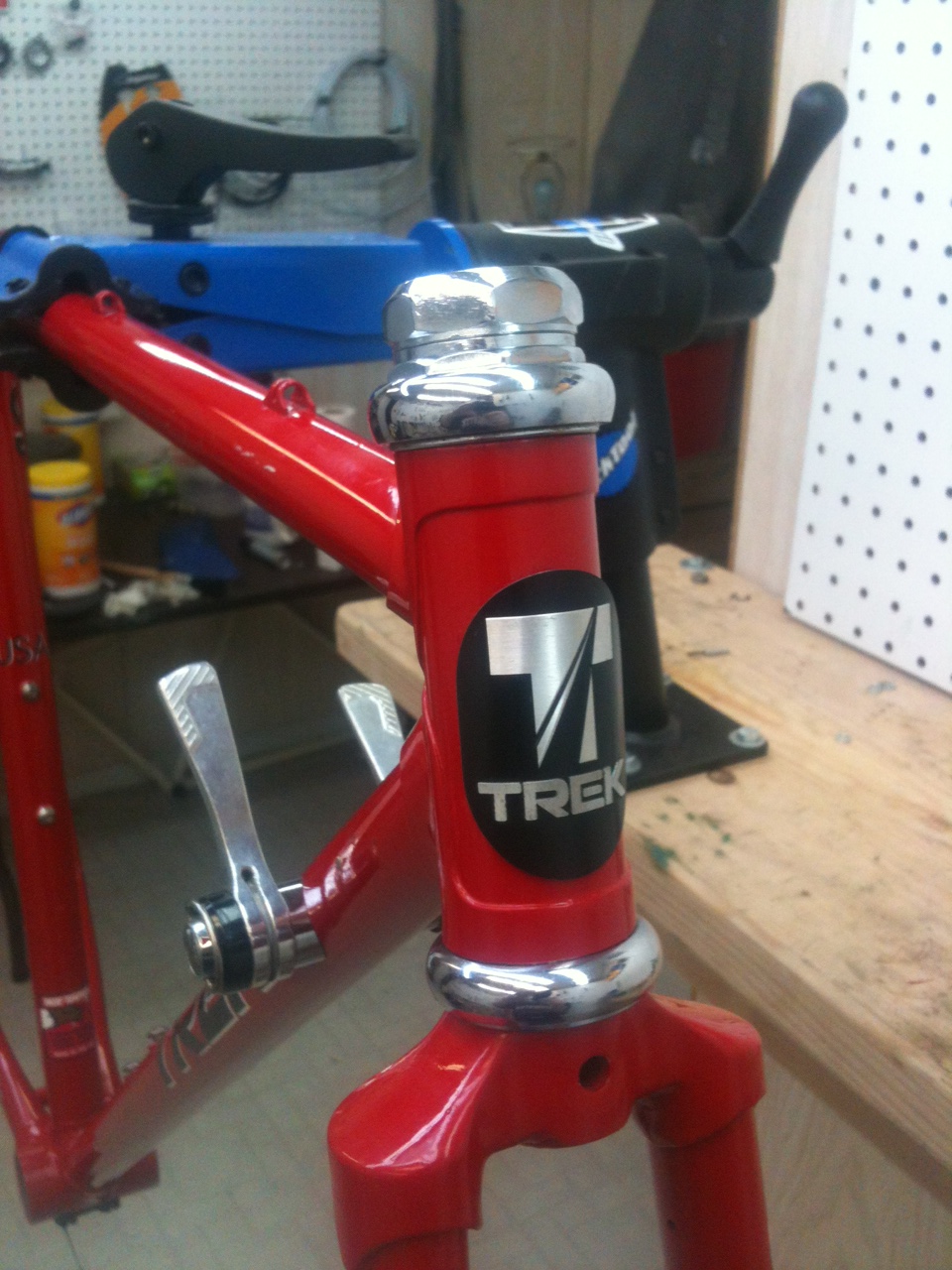 John's Bicycle Restorations: Trek 400 Restored and Updated - Size Small ...