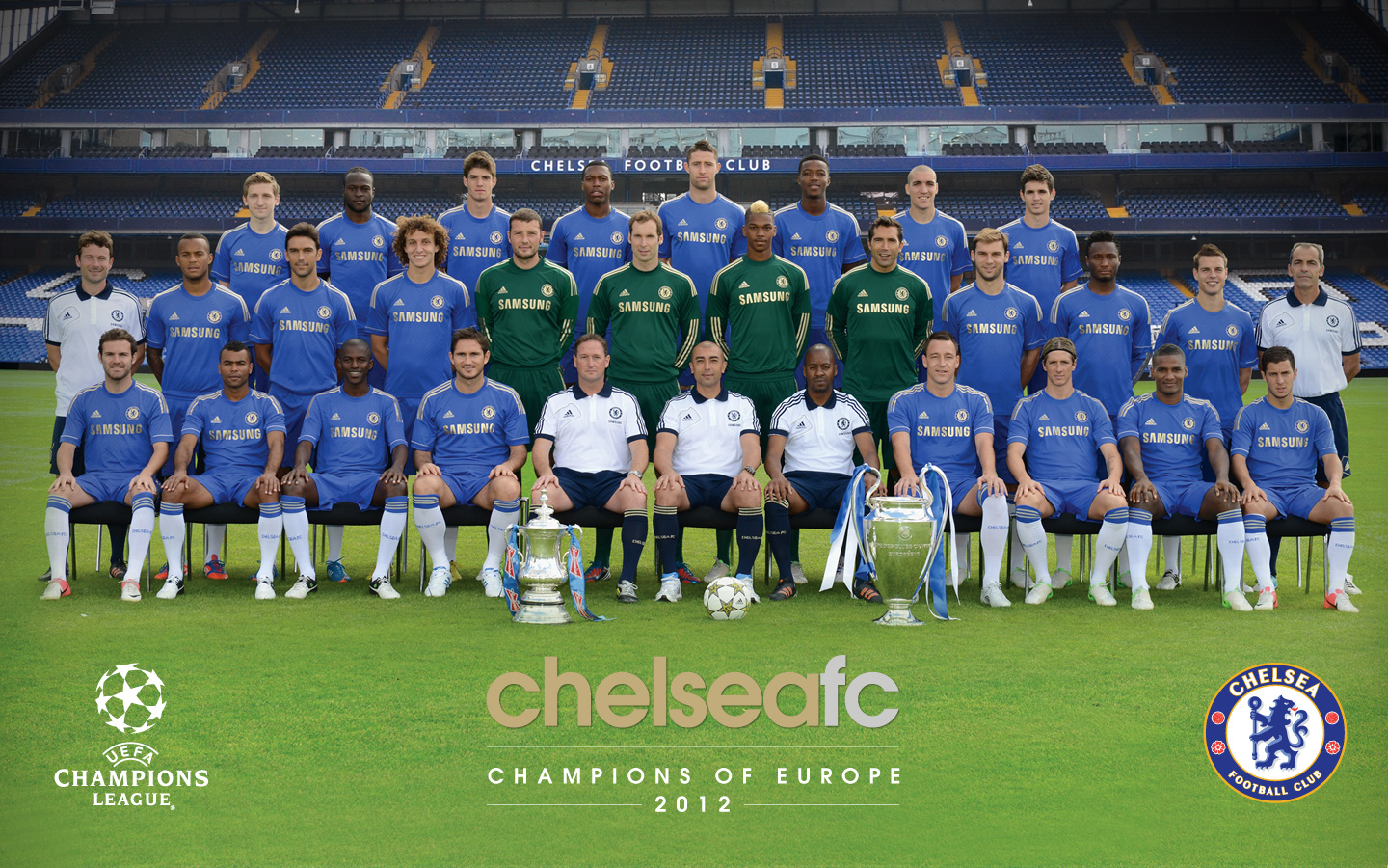 RENDINATION: WALLPAPERS: CHELSEA 2012-2013 TEAM PHOTO