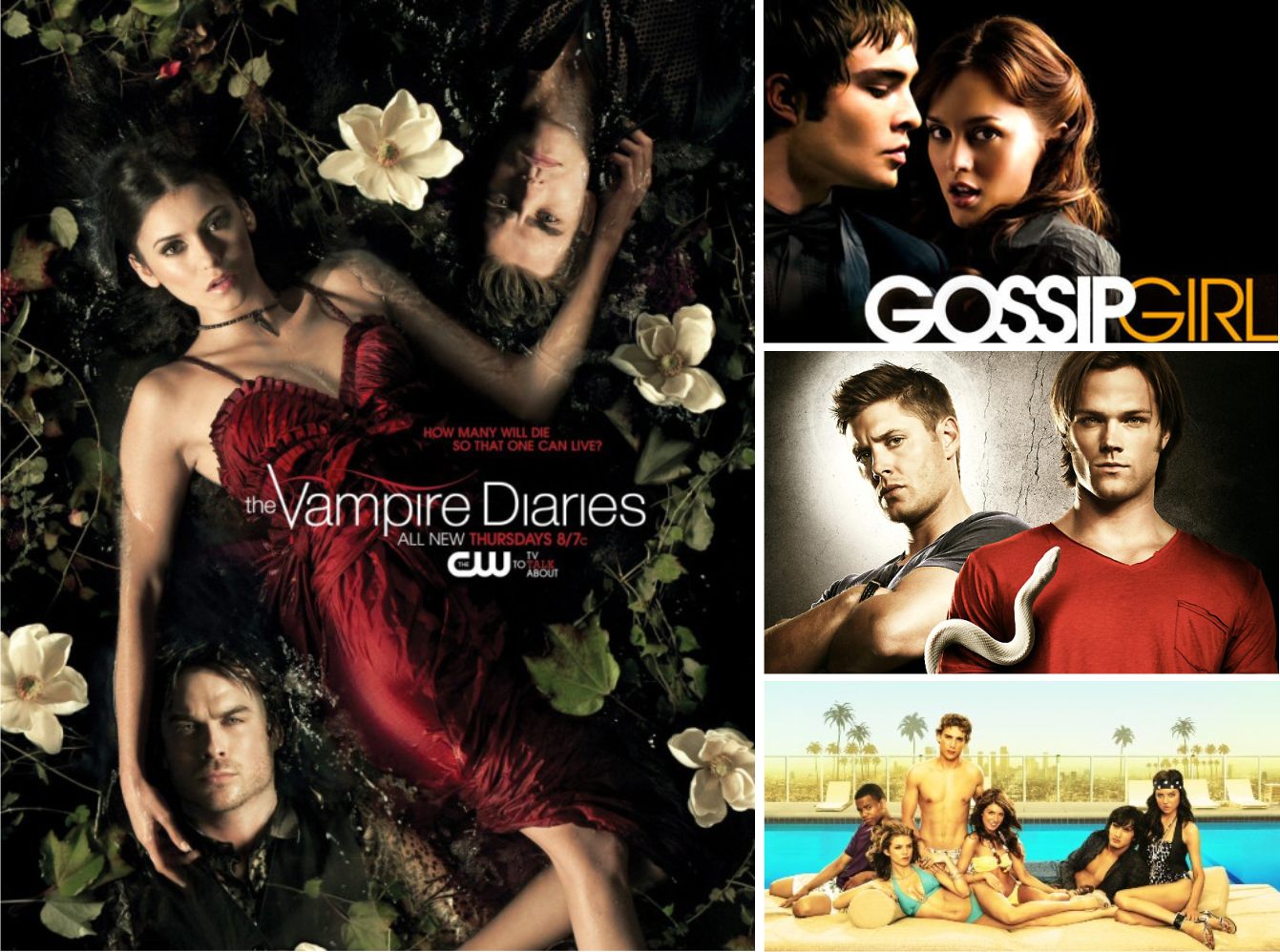 CW renova The Vampire Diaries, Supernatural, Gossip Girl e 90210 ...