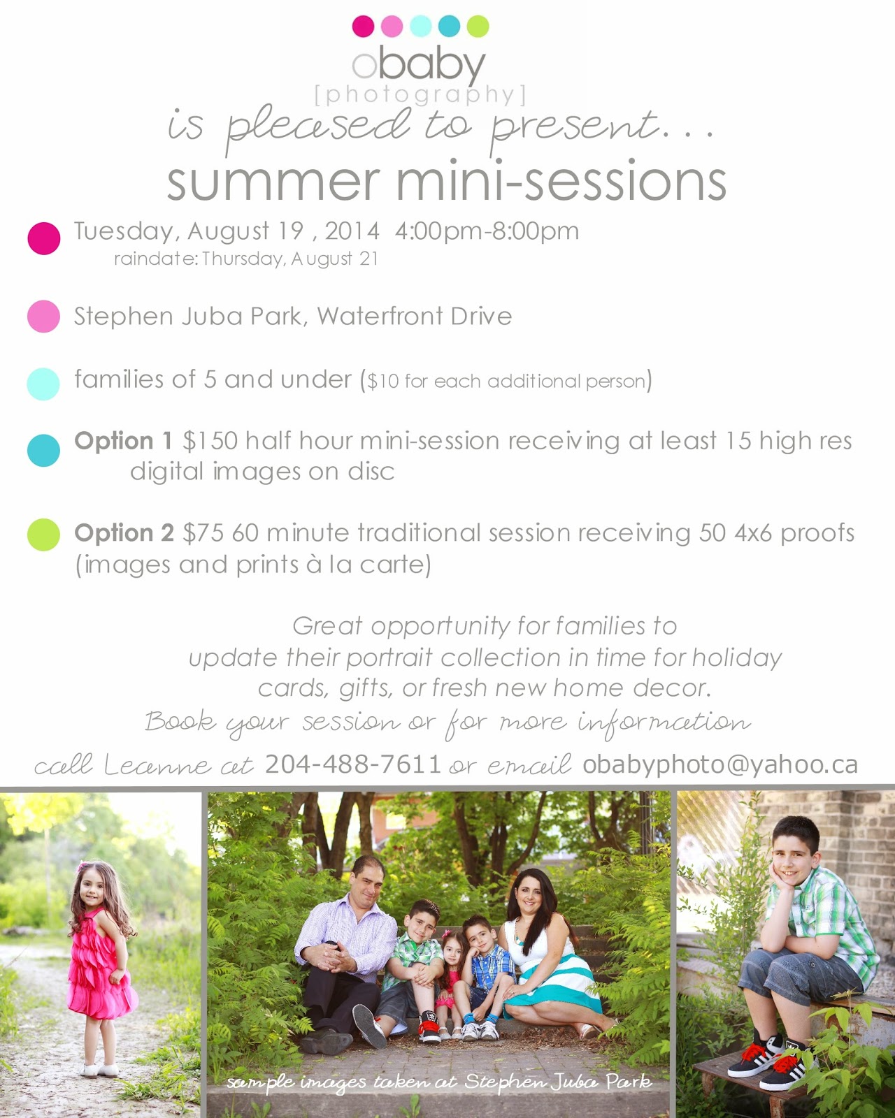 o baby photography & design: Summer Mini Sessions