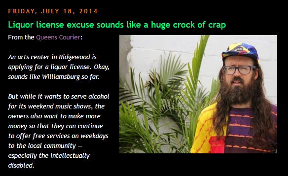 Queens Crap: Can the Crapper call them or what?