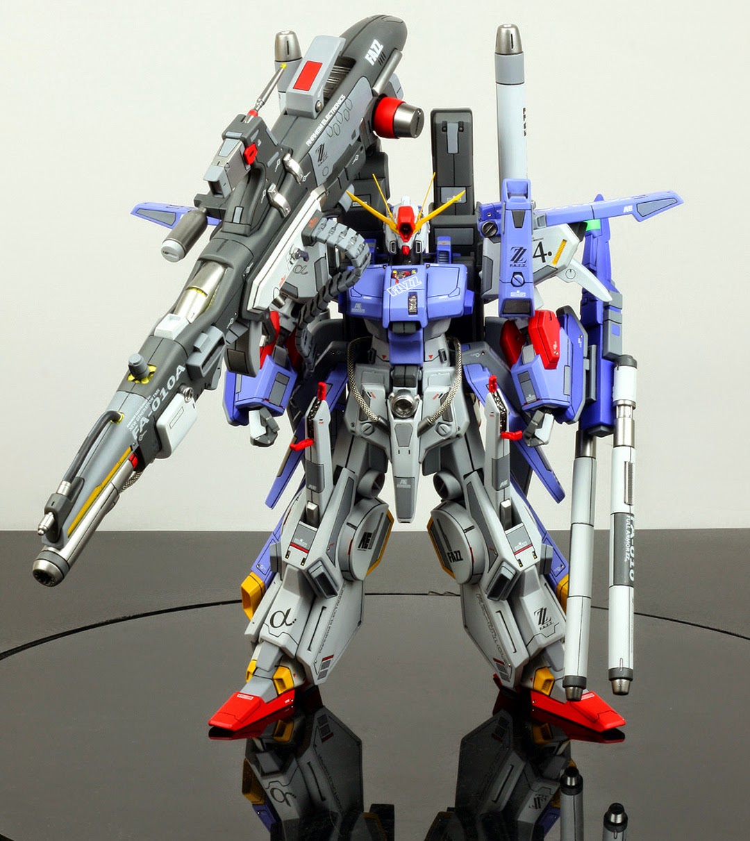 GUNDAM GUY: 1/72 FA-010A Fazz - Painted Build