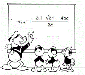 Quadratic Formula Cartoon