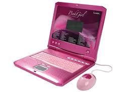 Adoleta Brechó Infantil: Laptop Pink Girl - candide