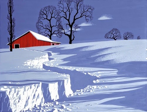 Oh, by the way...: BEAUTY: Winter Paintings--Eyvind Earle