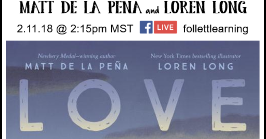 The Library Voice: Join Matt de la Pena & Loren Long For A Very Special ...