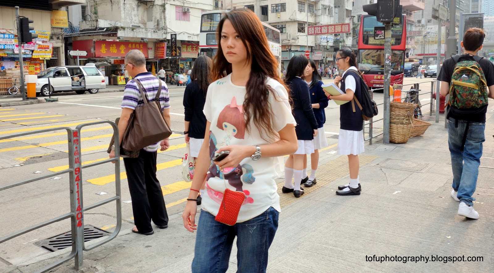Tofu Photography: Pretty woman in Hong Kong