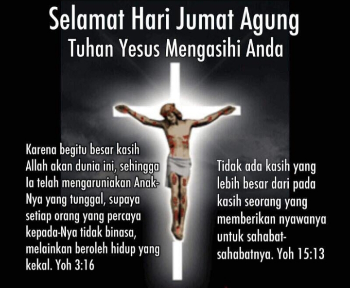 Gambar Ucapan Selamat Jumat Agung Serat
