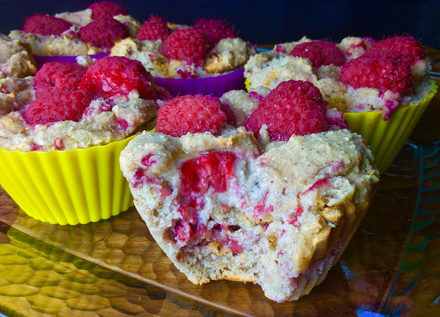 Food Fitness by Paige: Raspberry Cheesecake Muffins