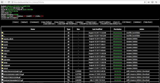 Cara Deface Website Menggunakan Teknik Webdav Hmei7 Shell Maker Lengkap - JOKAMP CYBER FIGHTER ...