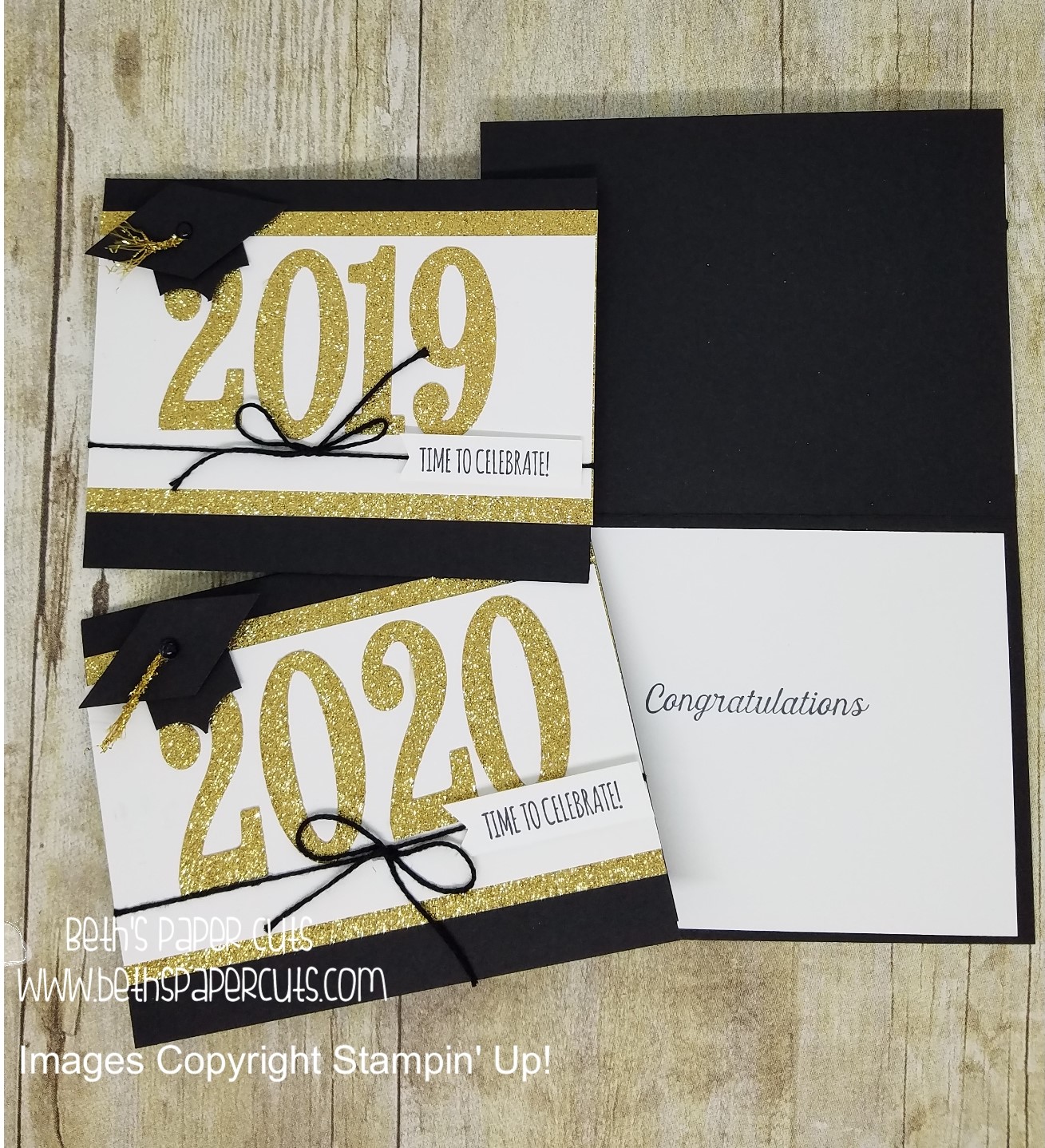 Beth's Paper Cuts: Quick and Easy Grad Card