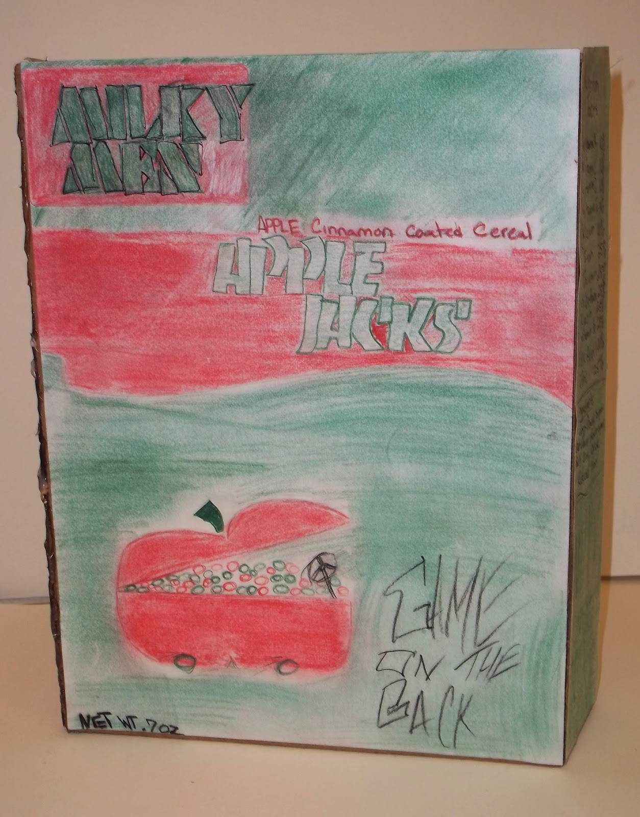 Monument Valley Regional Middle School Art Class: Cereal Box Design ...