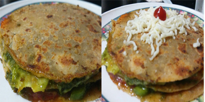 How to make Bombay Chapati Sandwich