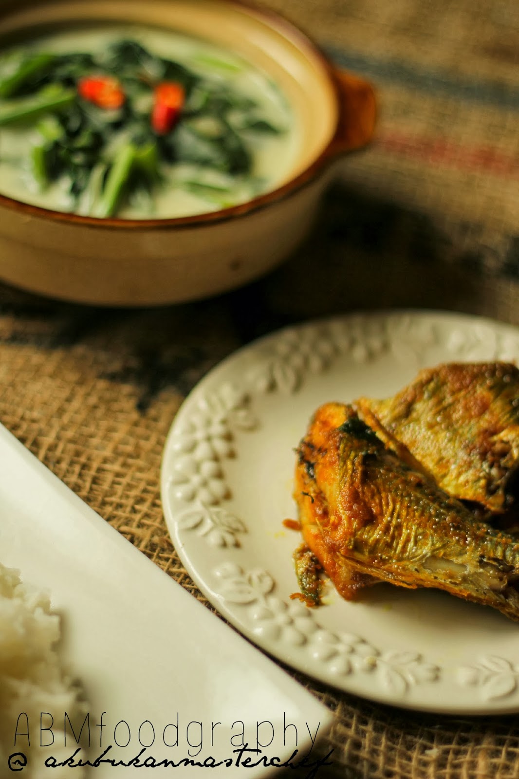 Resepi 298 : Bayam masak Lemak Putih