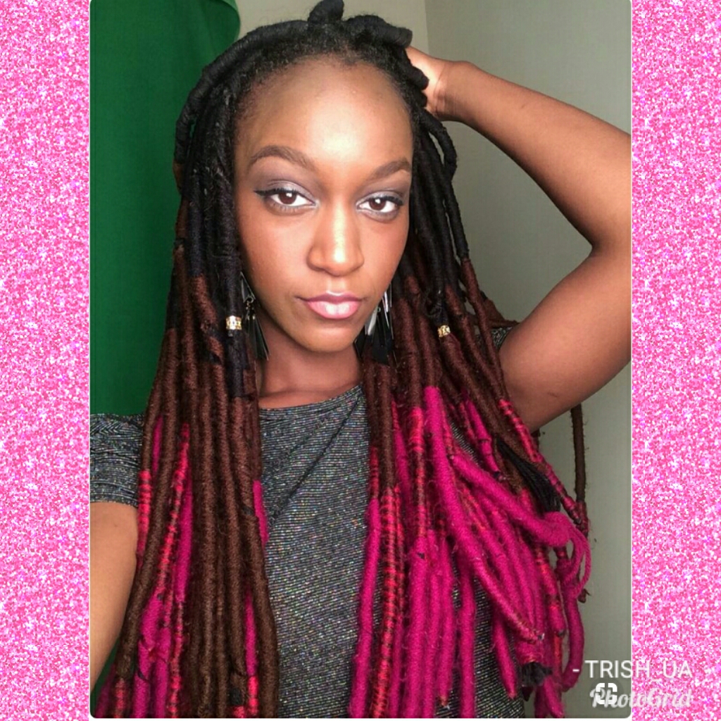 COLOURFUL FAUX LOCS