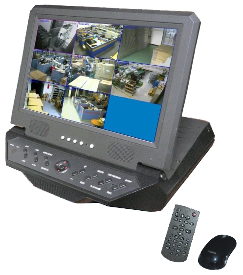 CCTV Security Products: Security DVR : LCD Combo DVR