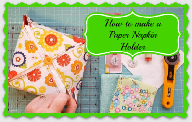 Darvanalee Designs Studio : How to Make a Paper Napkin Holder