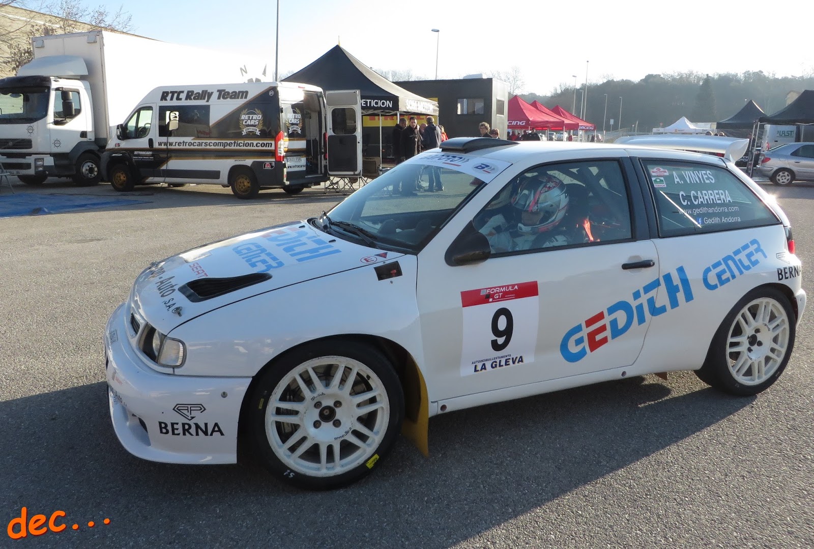 dec...: SEAT Ibiza Kit car en el Sant Julià 2017