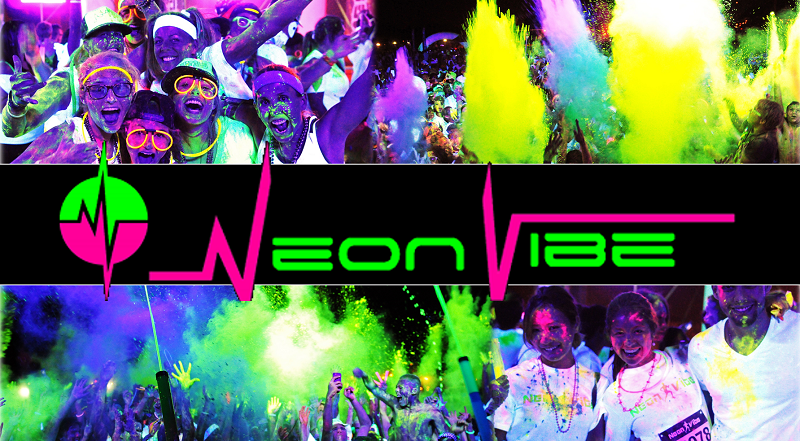 The Neon Vibe 5K Run: The Neon Vibe in the Hawaiian Islands