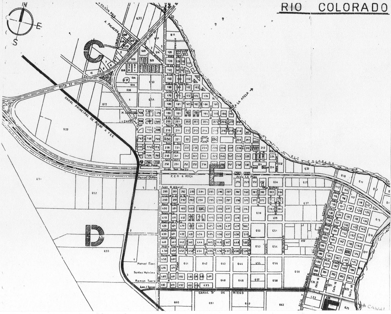 Río Colorado. El Portal de la Patagonia: Cómo LLegar?