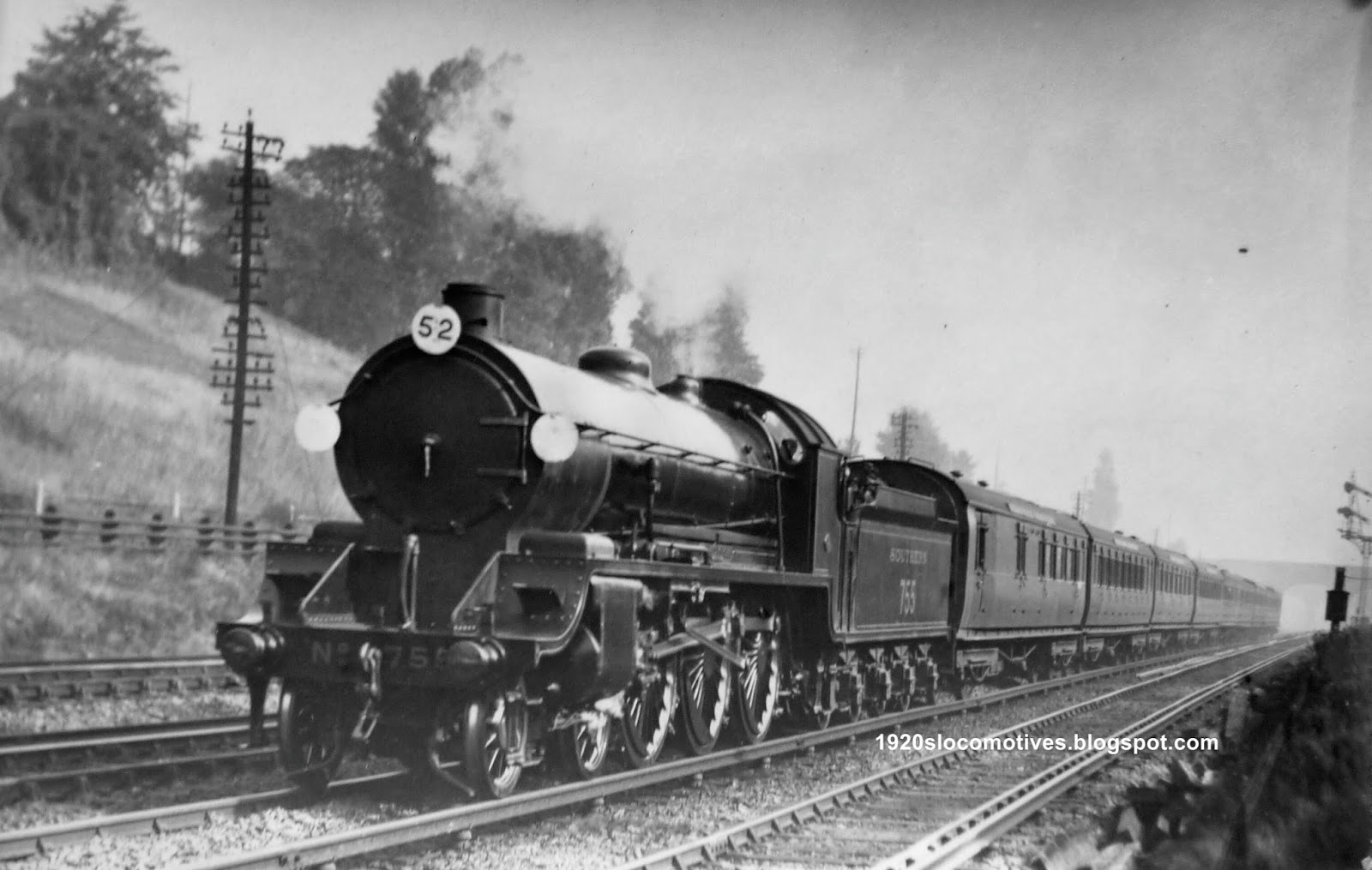 Steam Locomotives - 1920s: Southern Locomotives, 1920s.