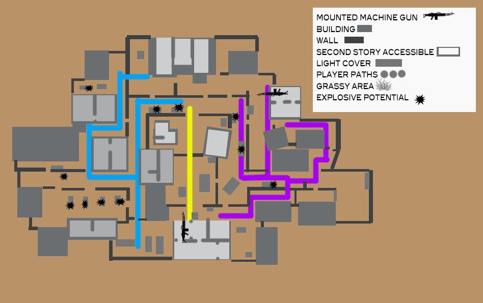 Kevin Whitmeyer Game Art Blog: Analyzing Multiplayer FPS--- Call of ...
