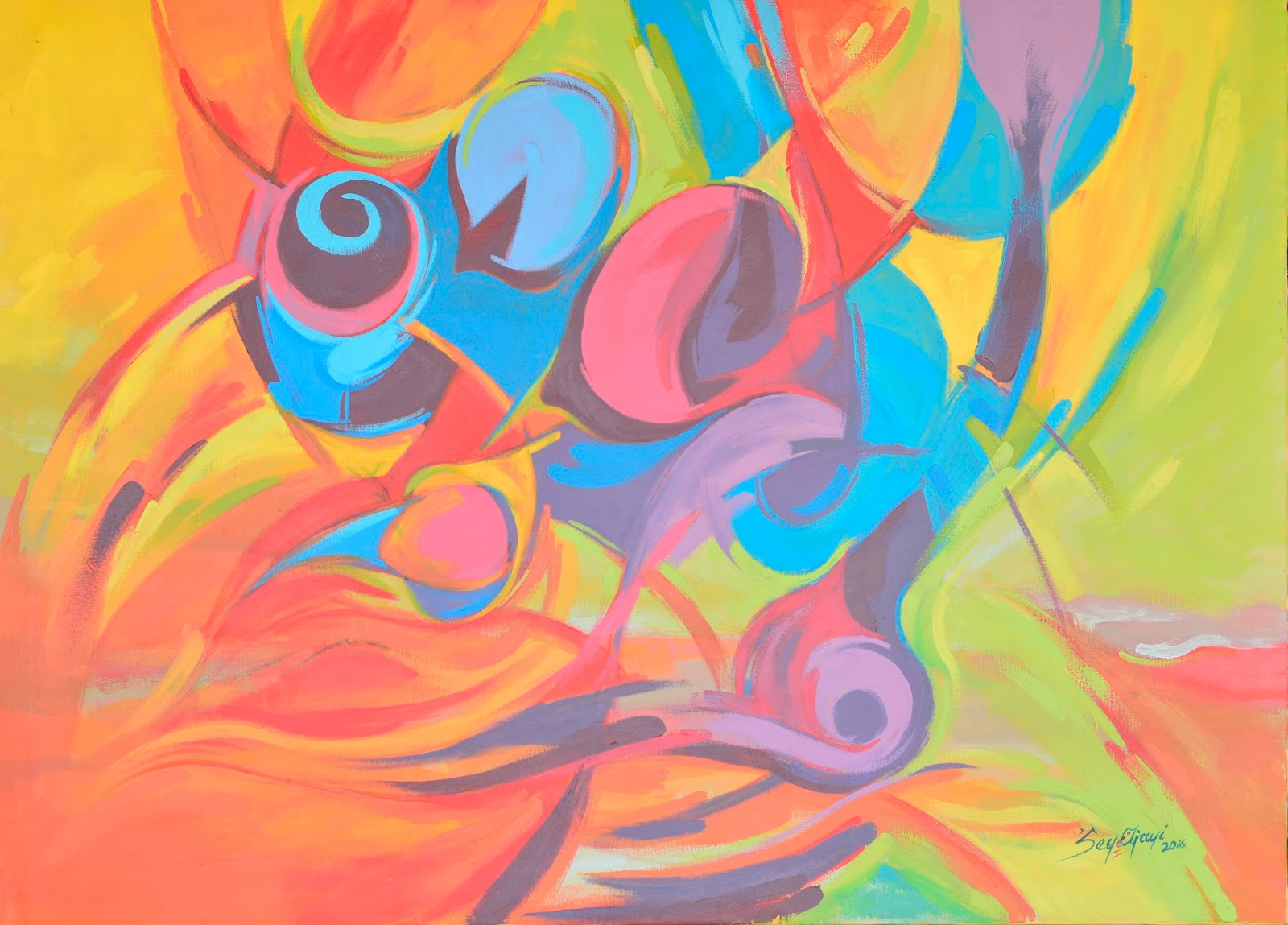 'Seyi Ajayi's Art (Living Colours): 2017