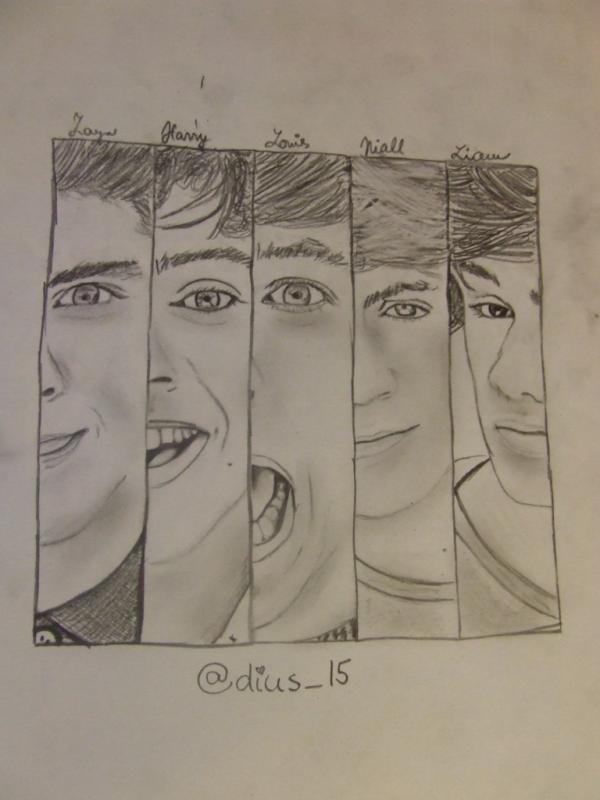MOMENTS: ONE DIRECTION DRAWINGS