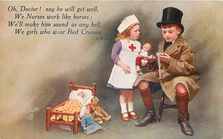 "MAKE DO DOLLS": Happy Birthday To The American Red Cross