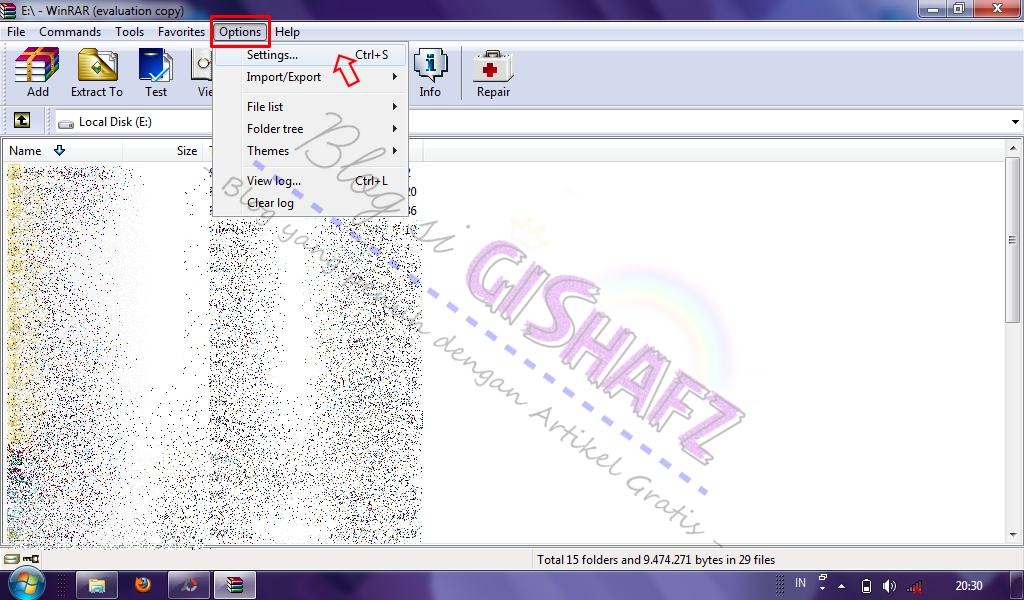 Cara membuat file jenis ZIP - G I S H A F Z