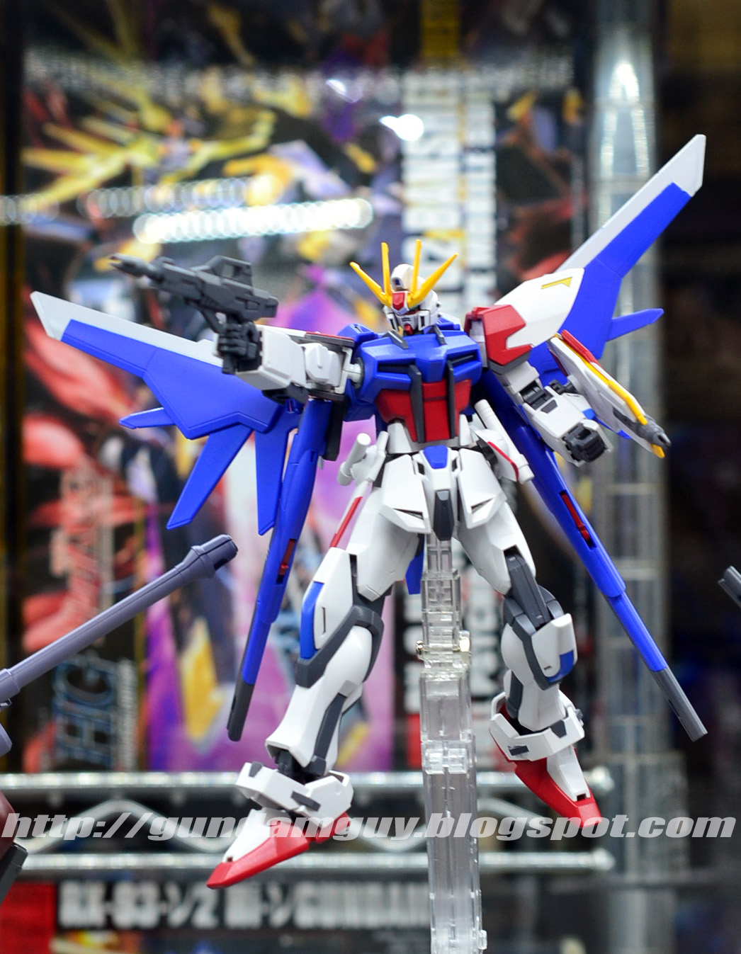 GUNDAM GUY: HG 1/144 Build Strike Gundam Full Package - On Display ...