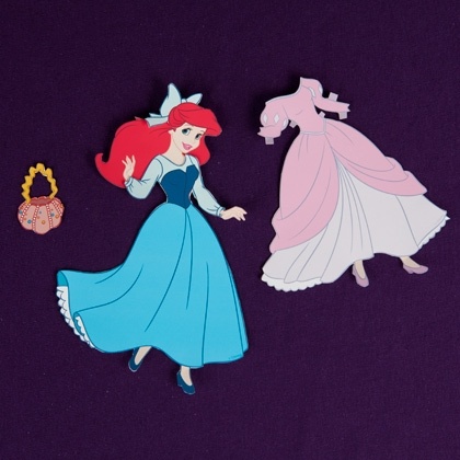 Disney Movie Princesses: Ariel Paper Dolls