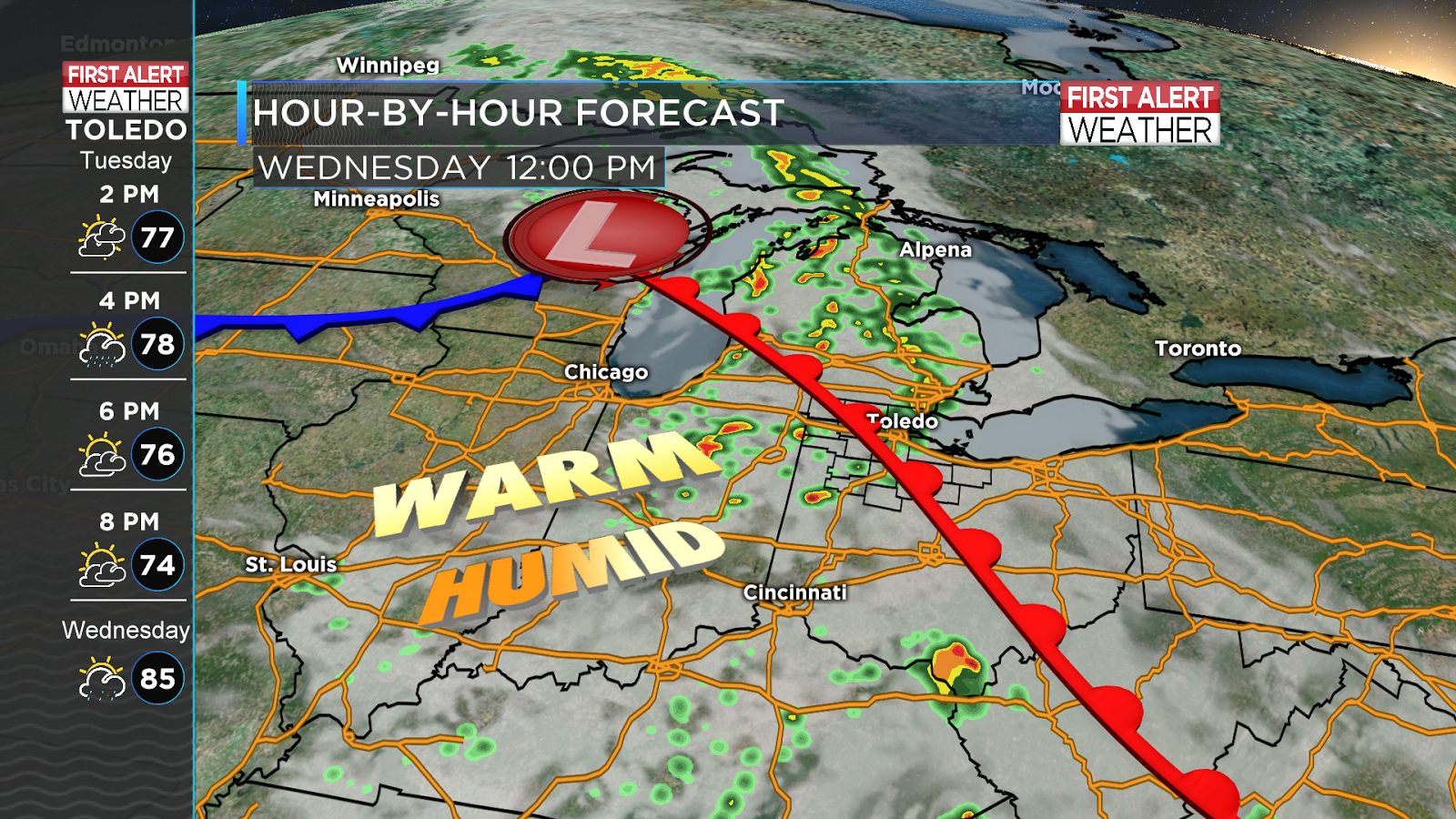 First Alert Weather Strong And Severe Storm Threat Ahead