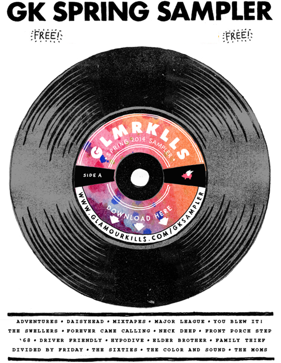 The Color And Sound Featured On The Glamour Kills Free Spring Compilation