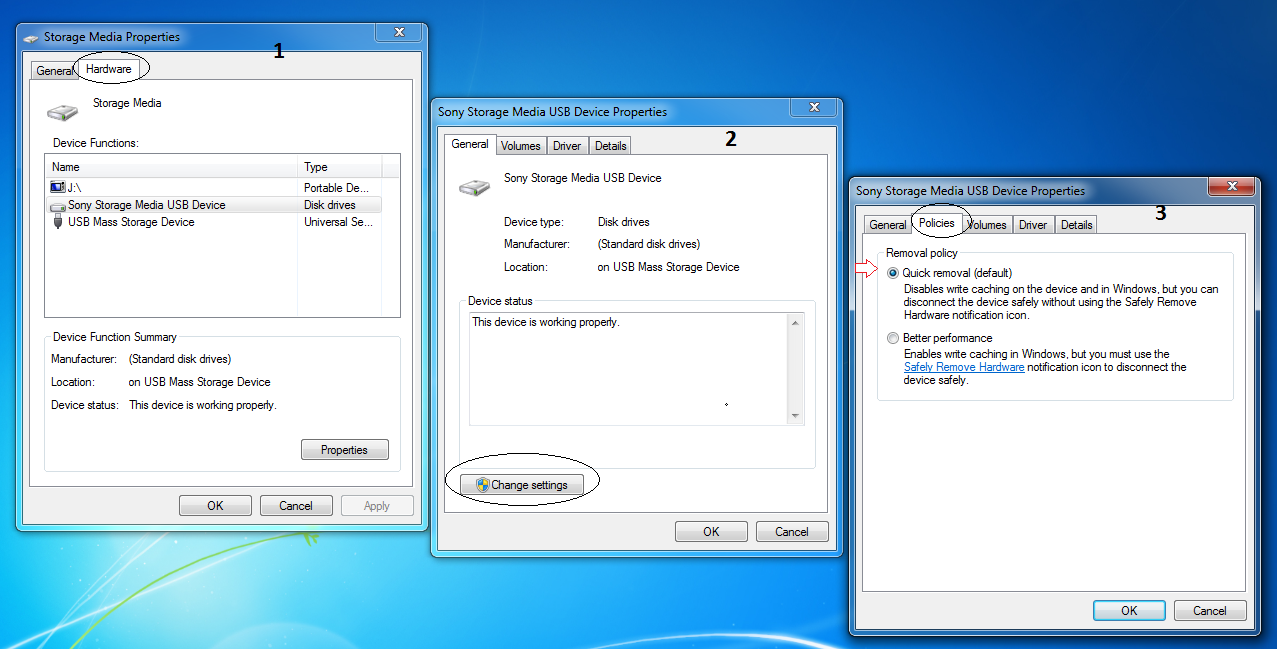 Tech Search: "THIS DEVICE IS CURRENTLY IN USE. CLOSE ANY PROGRAMS OR ...