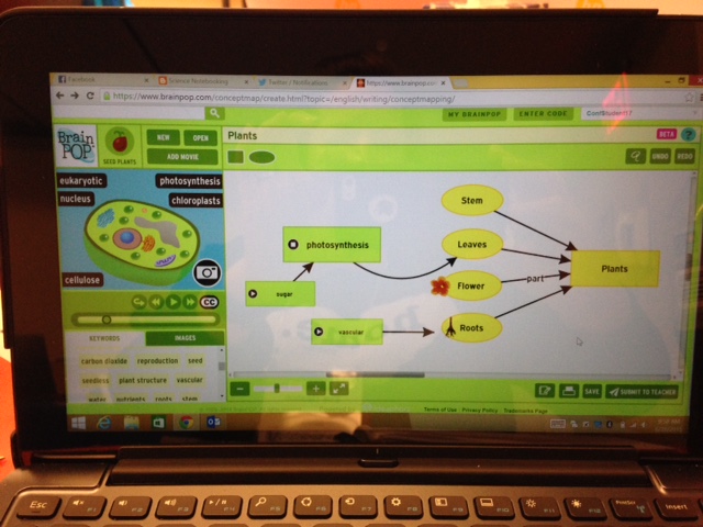 ISTE Idea - #10 - BrainPop Concept Mapping