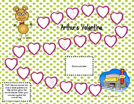 Arthur's Valentine by Marc Brown - Teaching Ideas | The Picture Book ...