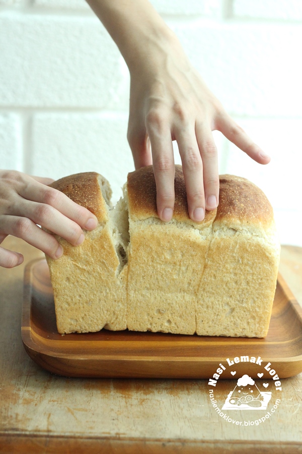 Nasi Lemak Lover: Wholemeal Loaf_Natural Yeast 天然酵母_全麦土司