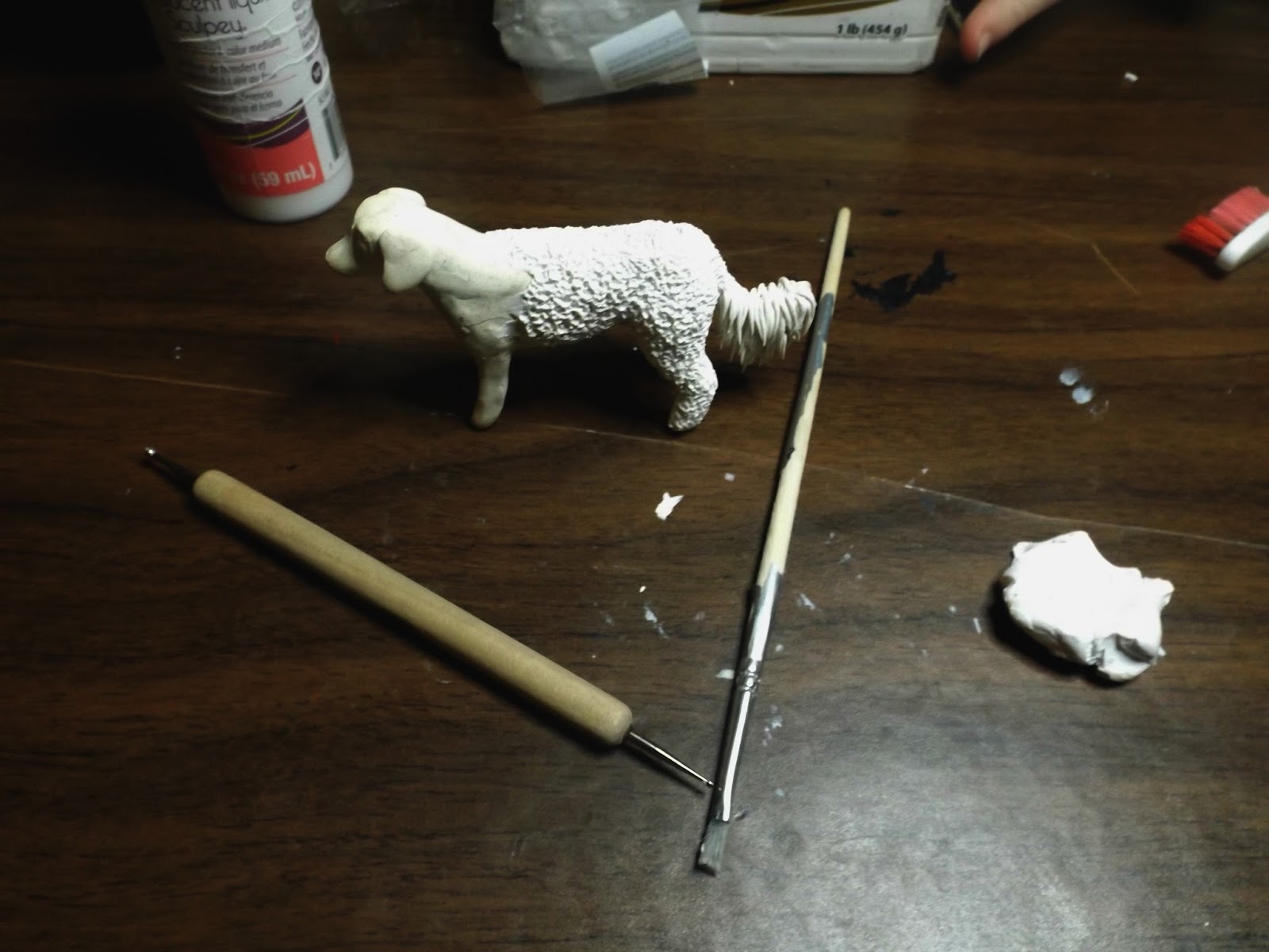 Holly's Creations in Clay: Poodle Fur Tutorial