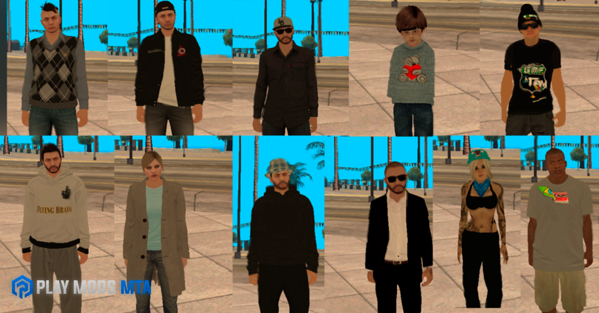 MTASA - PACK DE SKINS TRUCK - MTA Brasil