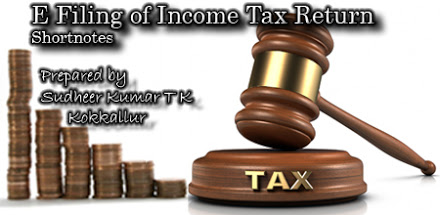 Income Tax Return - E Filing 2018