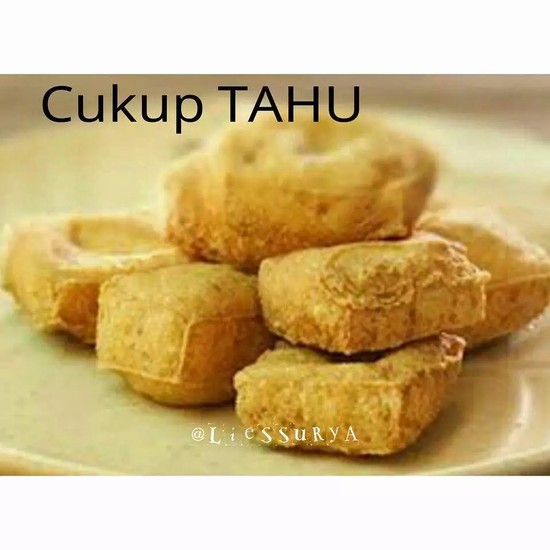 40 Meme Lucu Makanan Tahu Dan Tempe - Meme Kocak Bikin Ngakak