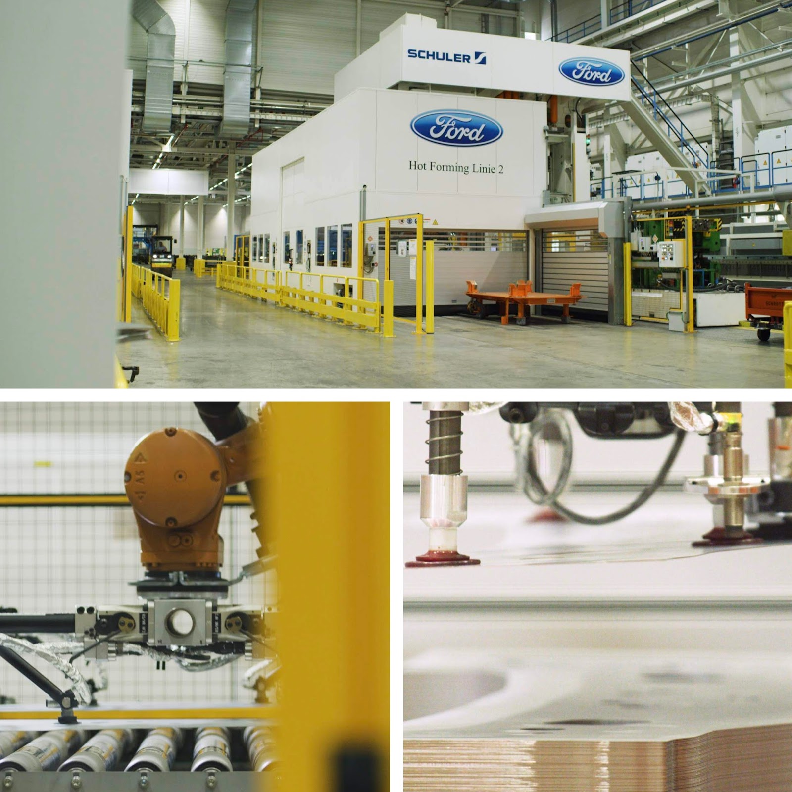 Hot forming the Ford Focus for added strength