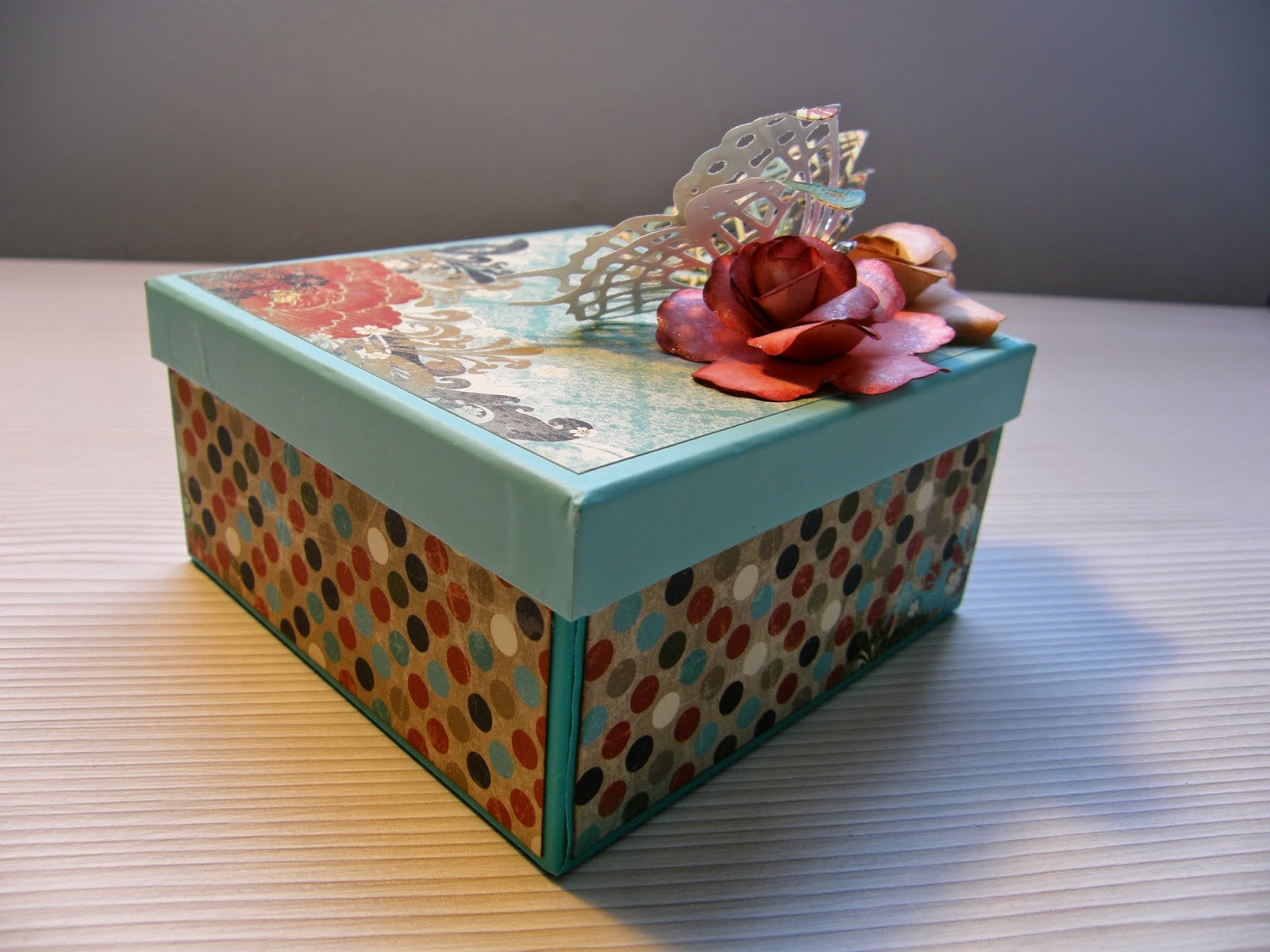mipuntoymicruz: Caja decorada