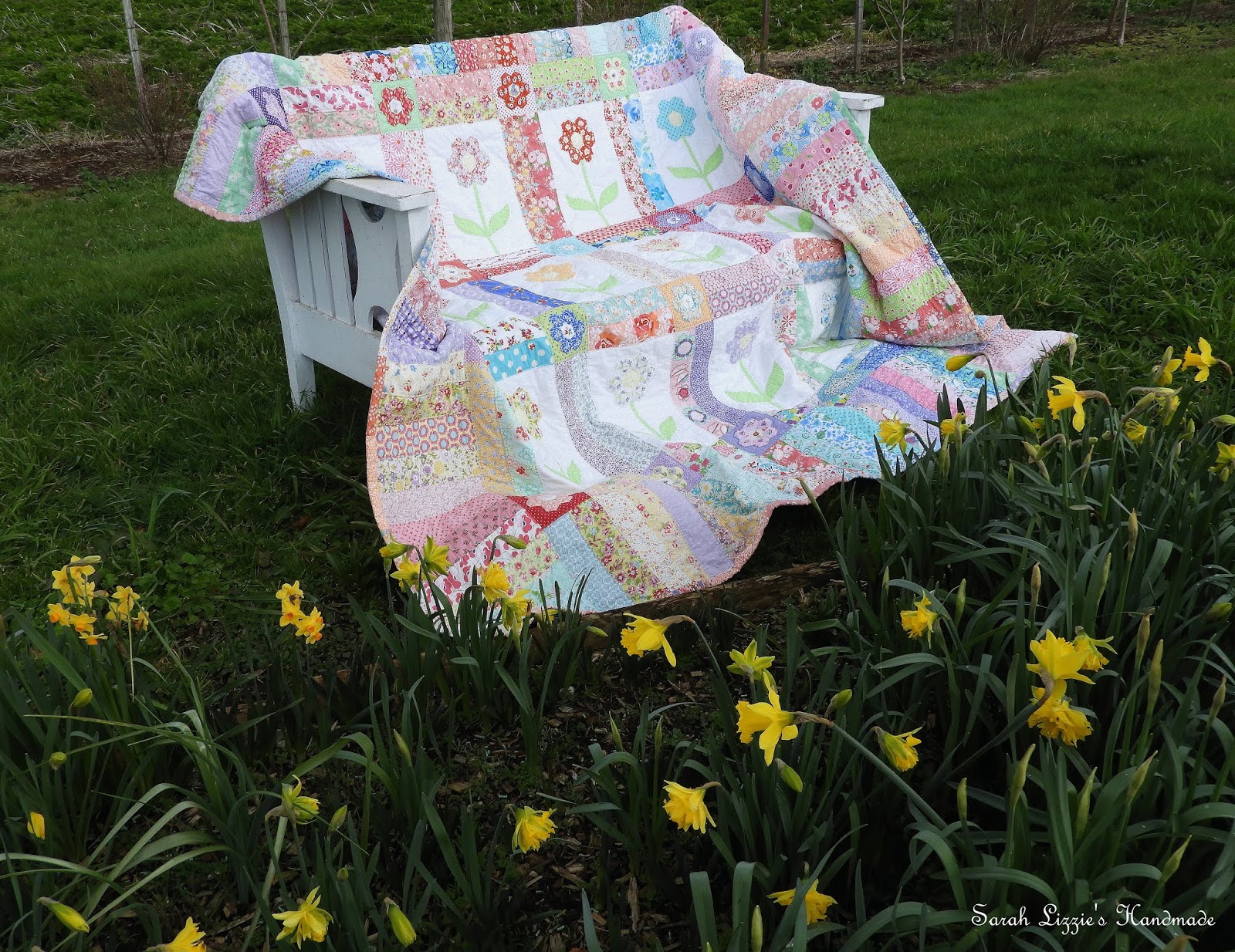 Sarah Lizzies: Spring Blossoms.....A Spring Finish