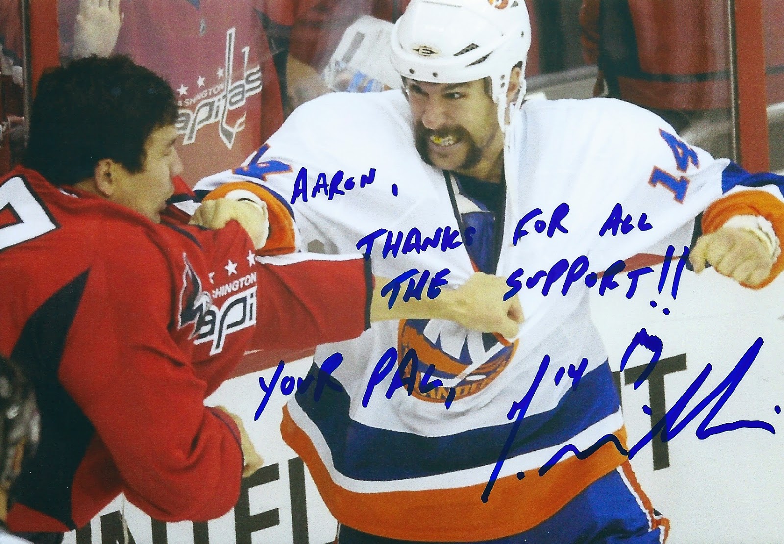 Aaron's Autographs: Chicago Wolves @ Adirondack Flames 11/18/14