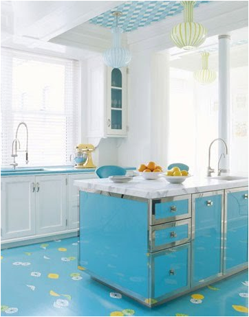 Key Interiors by Shinay: Turquoise Kitchen Ideas