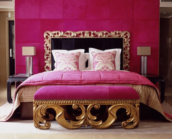Decoración y Afinidades: Paredes color Fucsia